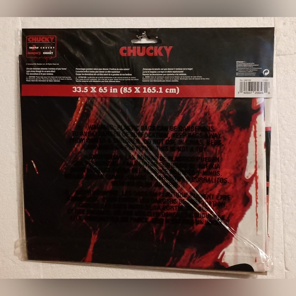 Amscan | Party Supplies | Chucky Childs Play Window Silhouettes ...